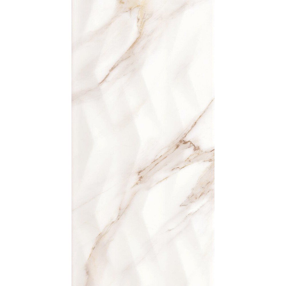 Ceramika Color Calacatta Oro Axis lesklý obklad rektifikovaný 30 x 60 ...